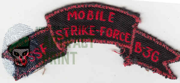 MIKE FORCE TABS – Artifact | Special Forces History
